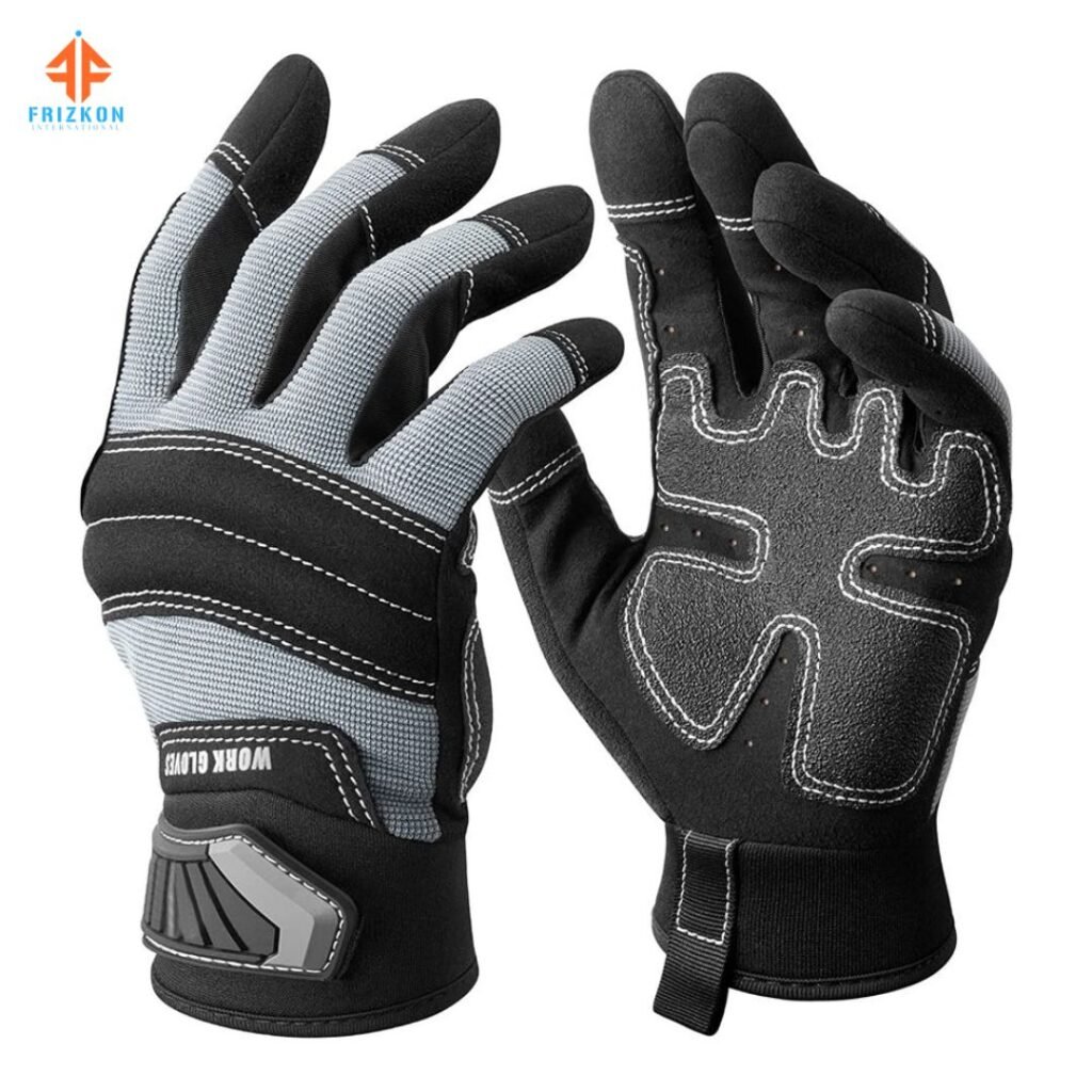 High Performance Utility Work Gloves – All-Purpose Mechanical Safety ...